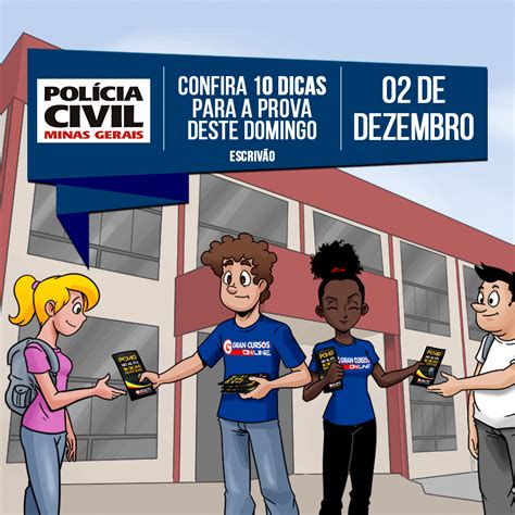 Concurso Pc Mg Confira 10 Dicas Essenciais Para A Prova Deste Domingo
