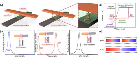 Figure 1 From Electrochemically Programmable Plasmonic Antennas