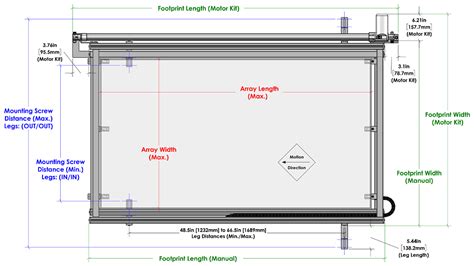 Sr1r Series 1 Tier Sliding Solar Panel Rack System Class B Rv Optimized Front Or Rear Extension