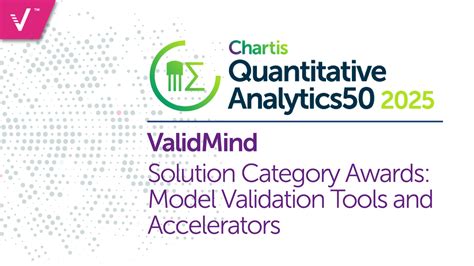 Validmind Recognized In Chartis Quantitative Analytics 50 2025 Ranked Among Top Global