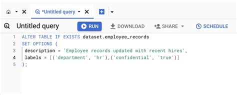 Modifying Tables In Bigquery A 2024 Ddl Guide