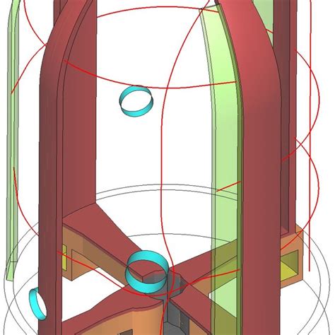 Conceptual View Of The Reactor Containment Building Model With The Main Download Scientific