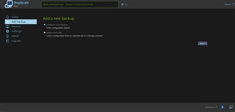 Backup Your Homeserver For Free Using Scaleway With Duplicati Jack Bailey