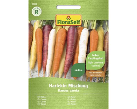 Karotte Harlekin Mischung Floraself Hybrid Saatgut Hornbach