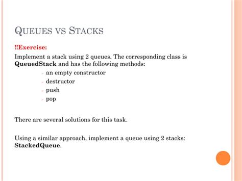Data Structures And Algorithms Lab4 Ppt