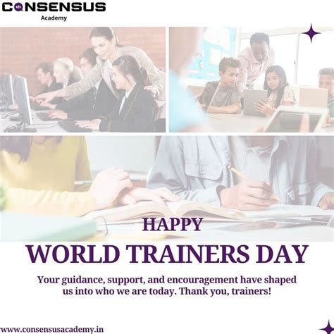 Consensus Academy On Linkedin Worldtrainersday Consensusacademy