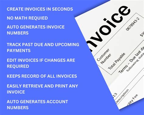 Invoice Template Invoice Management System Invoice Creator Microsoft
