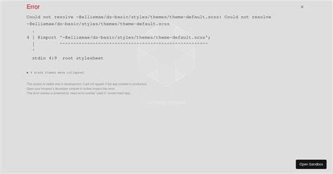 react dimsum example forked codesandbox