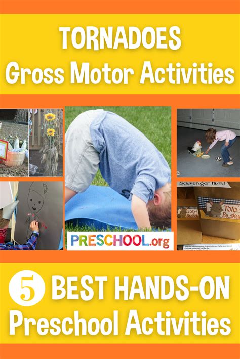 The 50 Best Preschool Activities For Tornadoes Theme