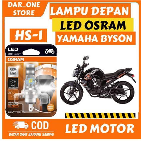 Jual LAMPU DEPAN LED OSRAM YAMAHA BYSON ORIGINAL BERGARANSI Shopee