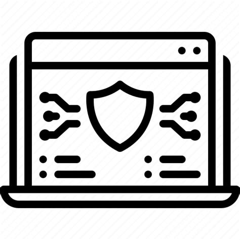 Cyber Security Security Electronic Encryption Data Protection Cyber Lock Website Icon