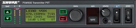 Shure Psm 900 Wireless Personal Monitor System Zzounds
