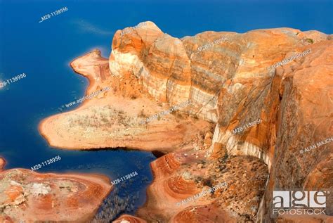 View Of Padre Bay And Lake Powell From Alstrom Point Glen Canyon