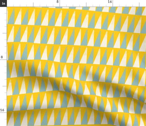Winter Cabin Village Blender Hill Fabric Spoonflower