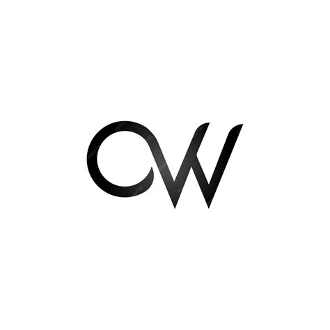 Premium Vector Ow Logo Design
