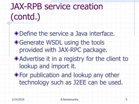 webservices using jax rpc ppt download
