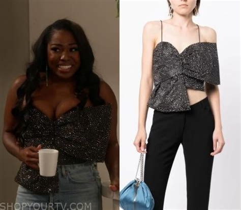 Icarly Reboot Season 3 Episode 1 Harpers Bow Embellished Top Shop Your Tv