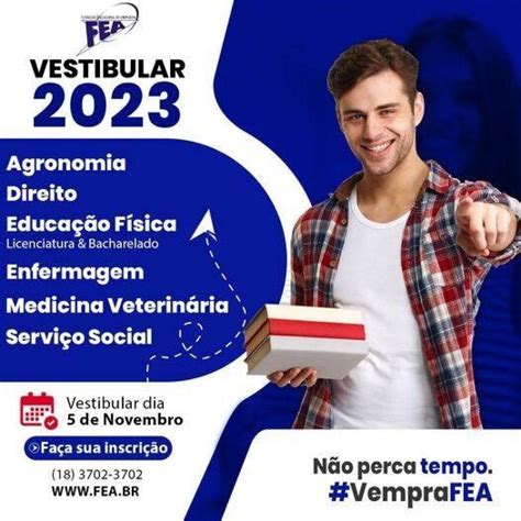 Fundação Educacional Abre Inscrições Para Vestibular 2023 Hojemais De