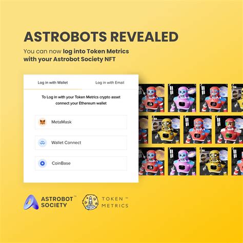 Token Metrics On Twitter Excited To Announce That Astrobots Have Been