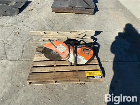 Stihl Ts Gas Powered Cutoff Saw Bigiron Auctions