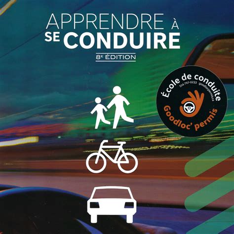 Manuel Apprendre à Se Conduire 8ème édition Goodloc Permis