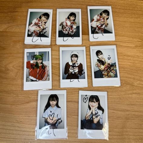 Passcode 南菜生 サイン入りチェキ 8枚セット メルカリ