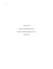 6 1 Assignment Stakeholder Summary Report Docx 1 Donovan Brat