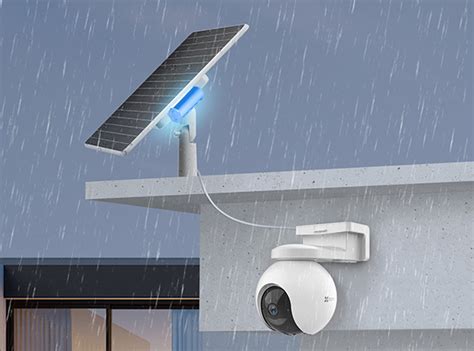 Ezviz 24w Solar Panel With Battery Storage