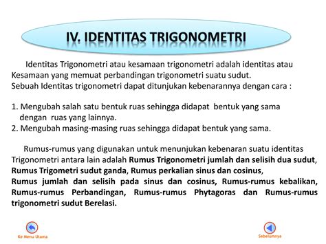 Identitastrigonometripptx Identitastrigonometripptx