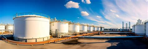 Premium Photo Pipeline Terminal Where Materials Are Stored Before