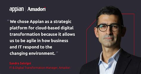 Amadori Transforms Business With Appian Process Automation