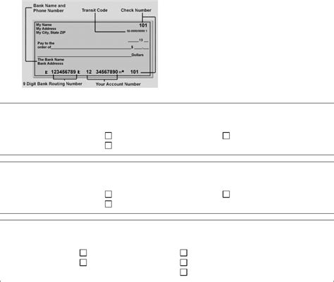 Direct Deposit Authorization Form In Word And Pdf Formats