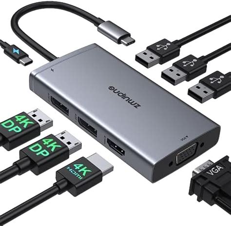 USB C Docking Station Dual Monitor Amazon Co Uk Computers Accessories