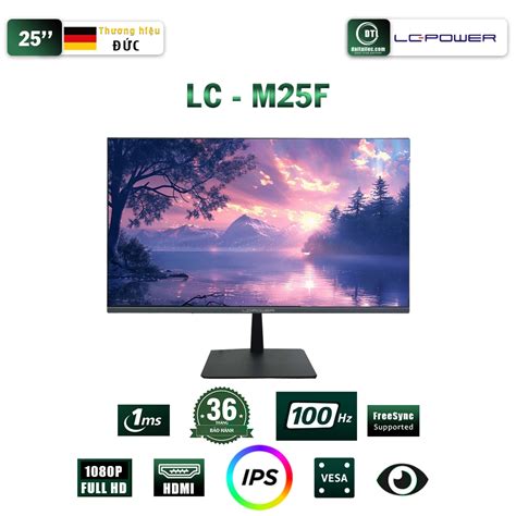 Màn Hình Lc Power Lc M25f 25inch Fhd Ips 100hz Giá Rẻ Đại Tài Lộc
