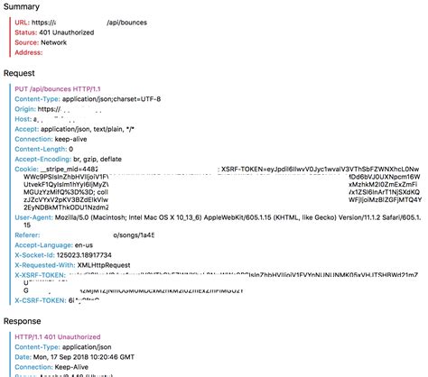 Vuejs Laravel 56 Vue Axios 401 Error With Putpostpatch On