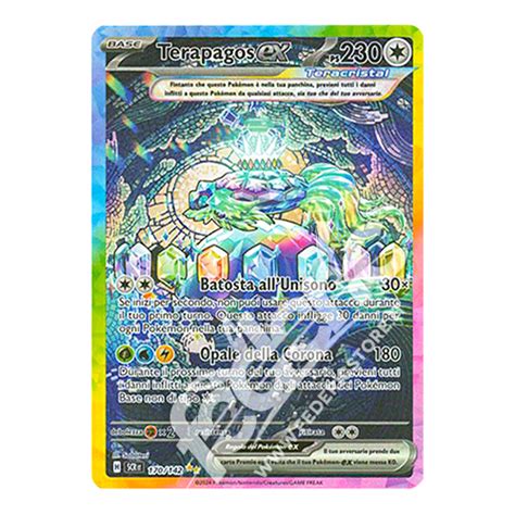 170 142 Terapagos Ex Teracristal Alternative Art IT MINT Federicstore