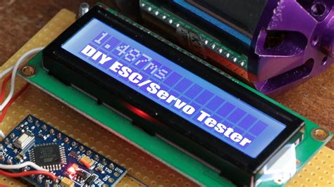 make your own esc servo tester 5 steps instructables