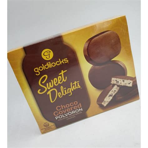 Goldilocks Choco Covered Polvoron Box Philippine Snack Pasalubong Sweet Candy 847 Oz240g 12