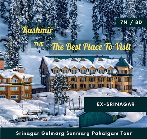 Srinagar Gulmarg Sonmarg Pahalgam Tour Book At Just ₹500 Indian
