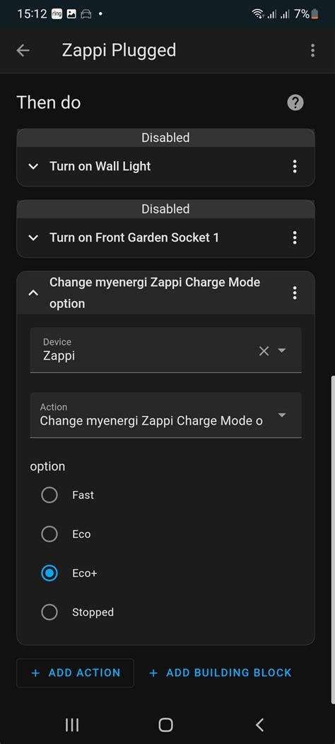 Trigger Home Assistant Actionable Notifications By Connecting Ev Myenergi Zappi Third Party