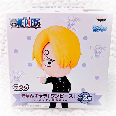 Sanji One Piece Anime Ichiban Kuji Kyun Chara World Chibi Figure