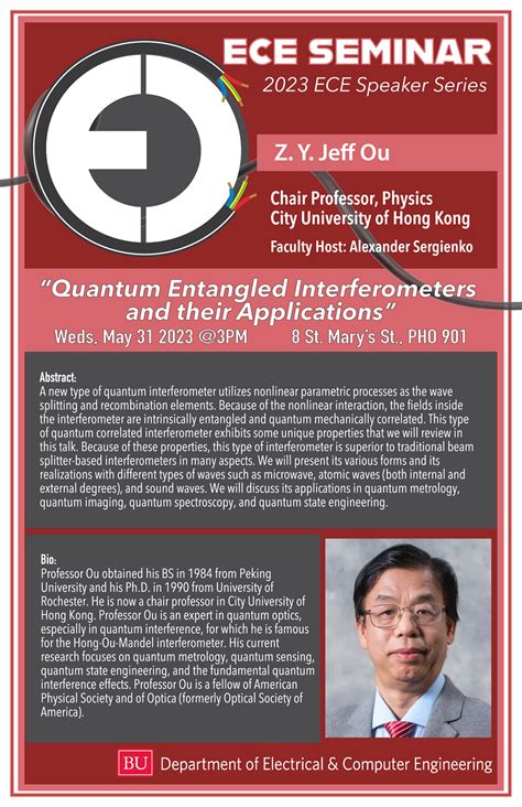 Ece Speaker Series 2023 College Of Engineering