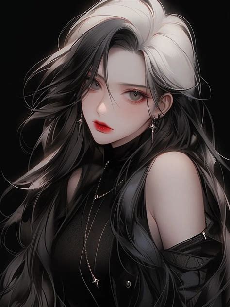Pin By Juan Fitch On Art Cool Anime Girl Anime Black Hair Character