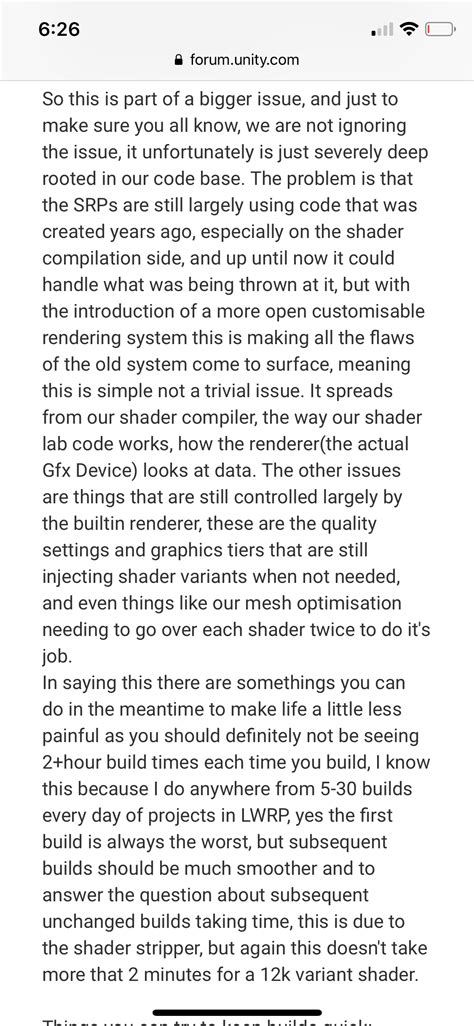 feedback wanted lightweight render pipeline page 27 unity engine