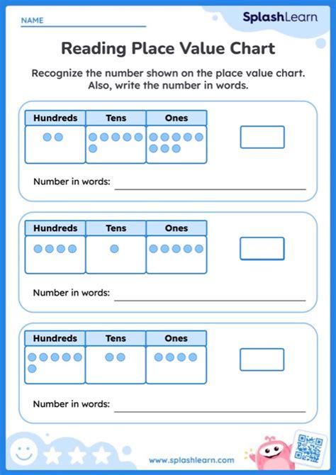 Place Value Worksheets For 2nd Graders Online Splashlearn