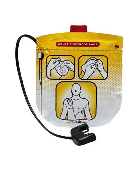 Defibtech Lifeline View Ecg Adult Defibrillation Pads