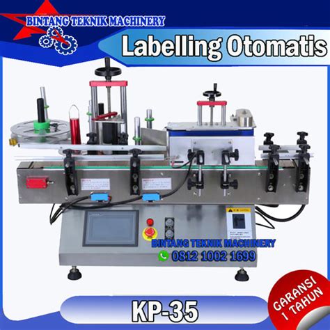 Jual Mesin Labelling Automatic Kp 35 Alat Tempel Sticker Label Botol