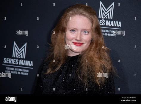 Alyzee Costes Attending The Series Manias Photocall At The Musee Des