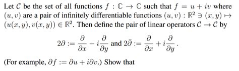 Solved Let C Be The Set Of All Functions Fc→c Such That
