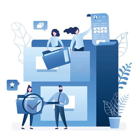 File Searching Concept Quick Files Search Document Archiving And Data
